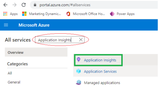 Telemetry for Canvas App using Application Insights