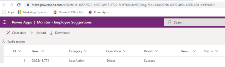 Monitor Canvas App logs in PowerApps Monitor and Application Insights