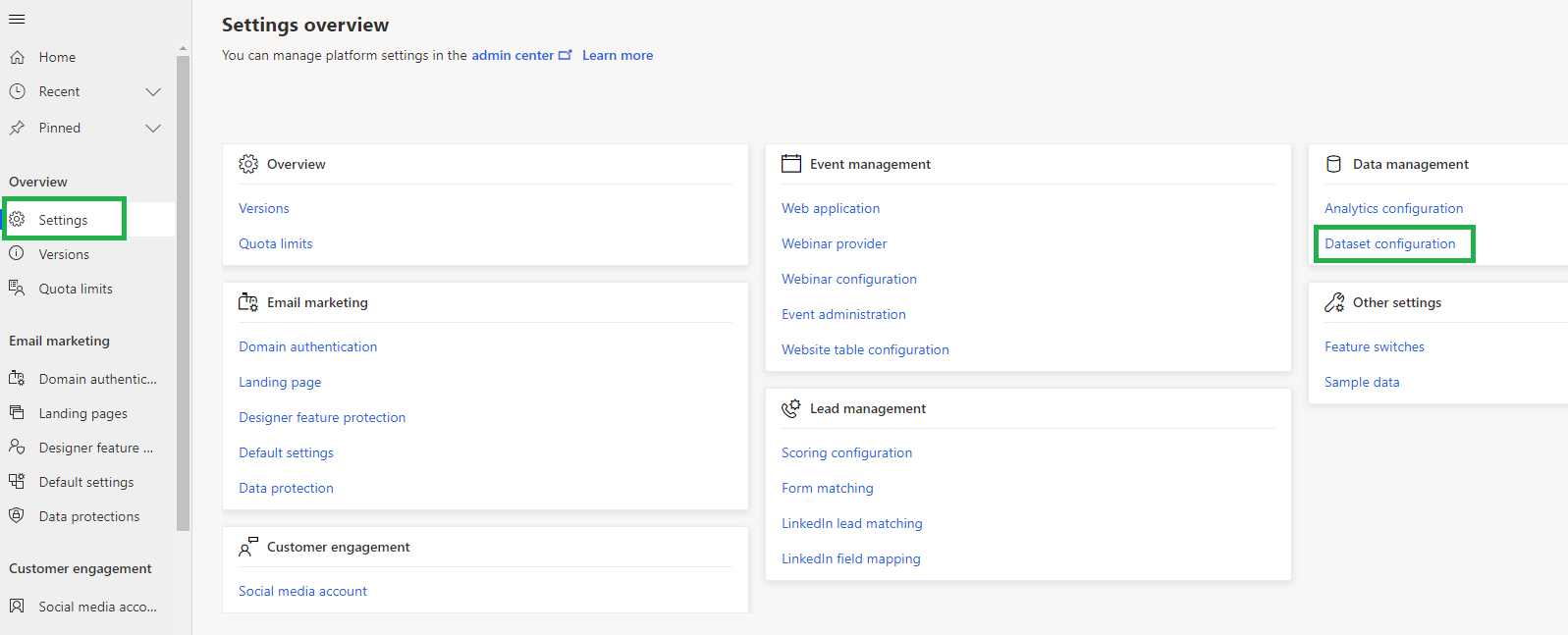 Custom Table for Marketing Segment