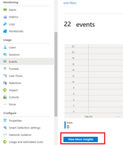 Telemetry for Canvas App using Application Insights