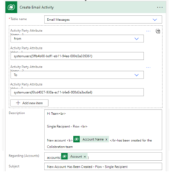 Create Email Activity Plugin vs Power Automate Part 1