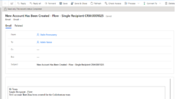 Create Email Activity Plugin vs Power Automate Part 1
