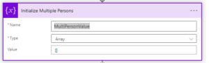 PowerApps - Update MultiPerson field in SharePoint through Power Automate