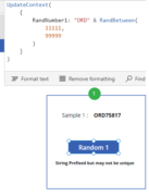 PowerApps: Ways to Generate Random Numbers