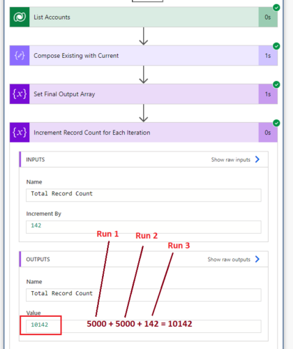 Retrieve more than 5000 records from dataverse or dynamics 365 CE/CRM and Create CSV file