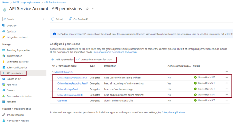 Retrieve MS Team Meeting Attendance Info using Graph API